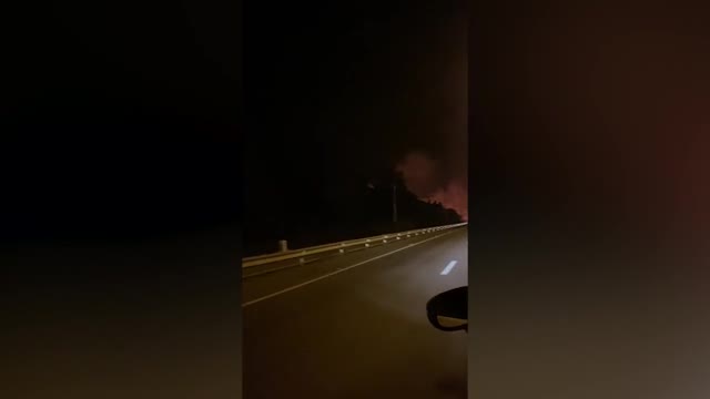 Agricultural fire causes blackout as it spreads to transmission tower ...