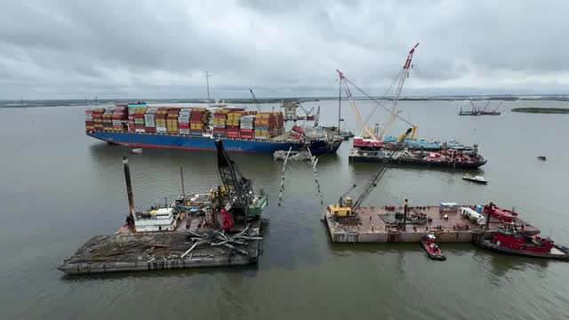 Baltimore bridge collapse clean-up continues - ViralPress