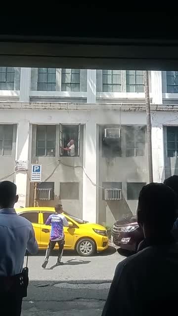 Resident trapped in second floor of burning university building rescued ...